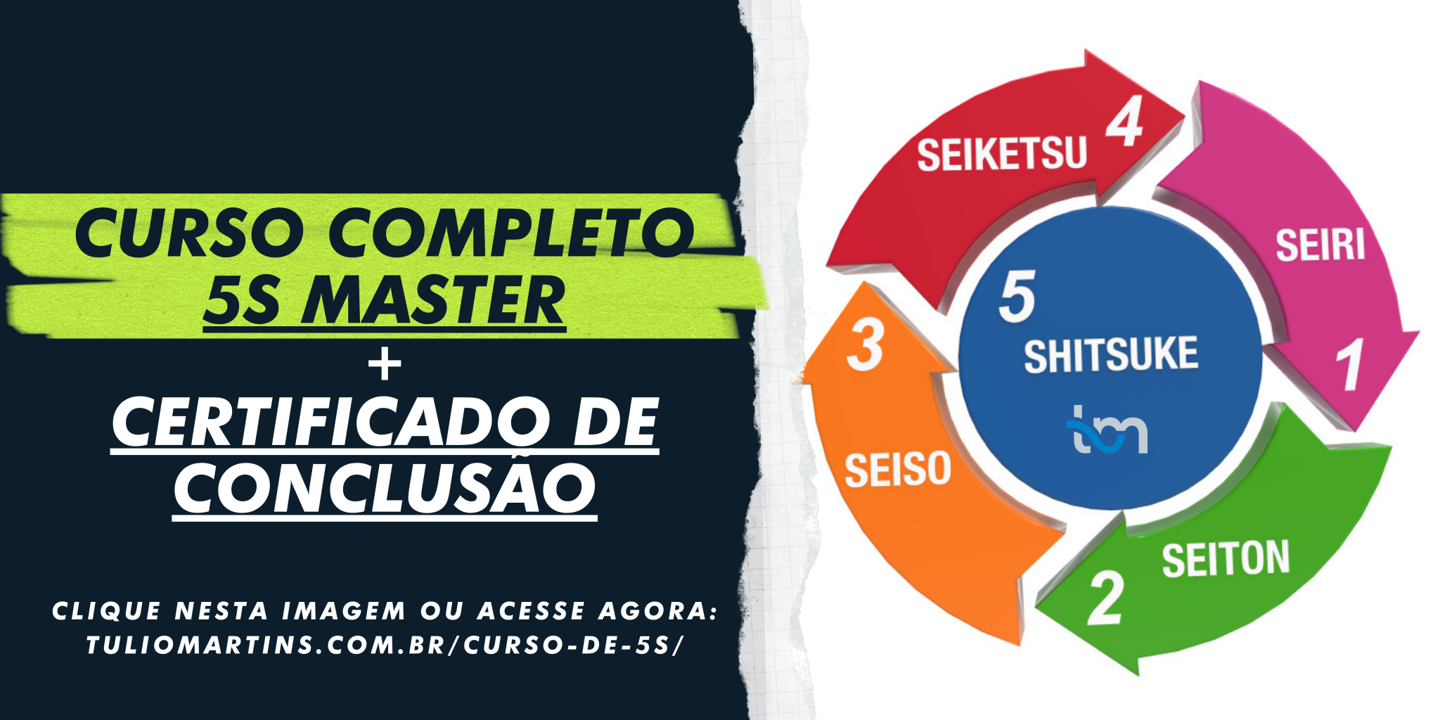 O 5º S dos 5S´s – Senso de disciplina - Shitsuke